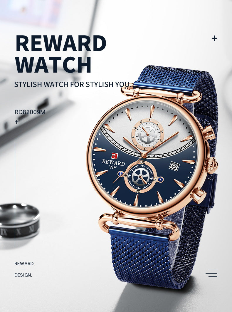 Matching Pair Multifunctional Couple Watch Gift Set – Gullei