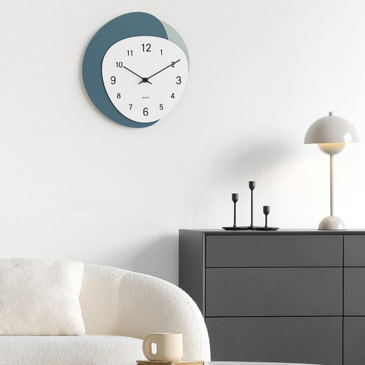 Unique Modern Analog Wall Deco Clock for Livingroom/Bedroom - Gullei