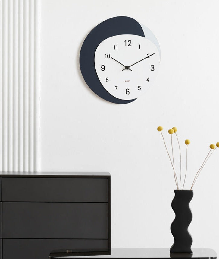 Unique Modern Analog Wall Deco Clock for Livingroom/Bedroom - Gullei