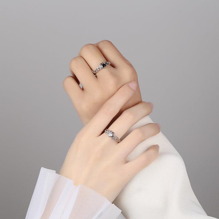 Custom Angel and Devil Rings Set for Couples – Gullei